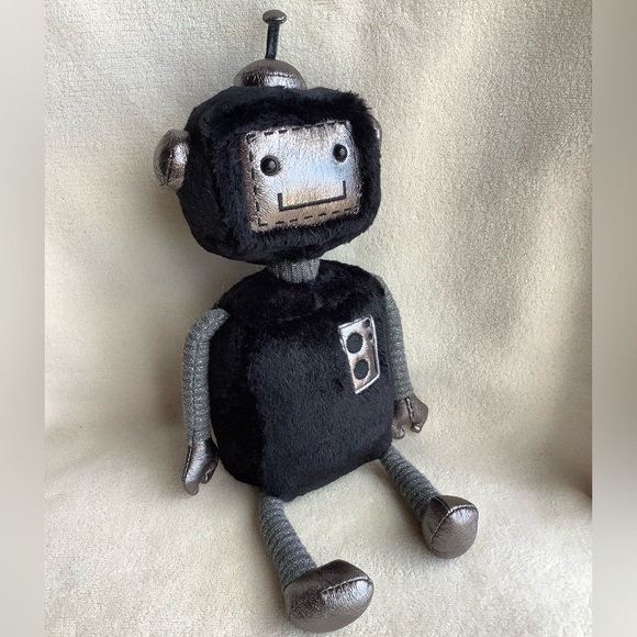 Jellycat | Toys | Jellycat London Plush Jellybot 2 Inch Black And Gray ...